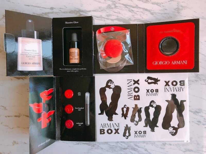 ARMANI BOX終於要來台灣啦！亞曼尼精品美妝全球巡迴快閃店第10站在台北，8/16起開賣限定唇膏#405與櫻花粉氣墊，還有林志玲擔任開幕嘉賓