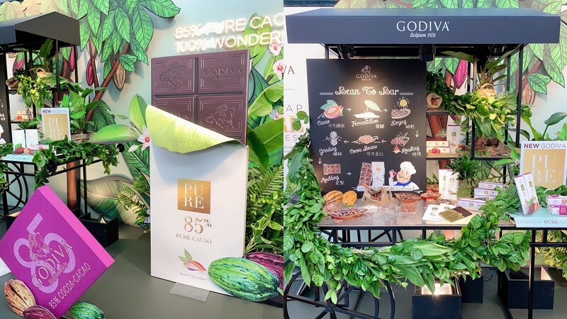 只有3天！GODIVA推出全新85%濃醇黑巧克力系列，打造全台唯一快閃活動