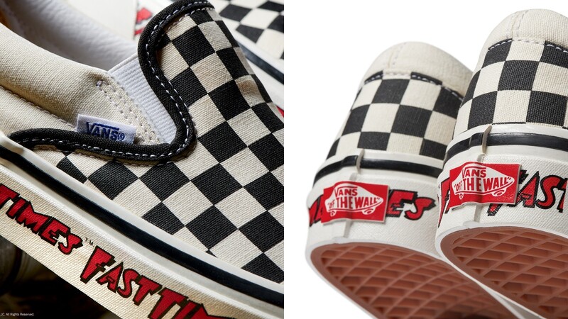 棋盤格懶人鞋再出限定版！Vans與電影《Fast Times》聯名推出Fast Times Slip-On