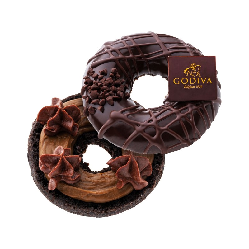 Mister Donut X GODIVA 5款精品甜甜圈一次看！雙層巧克力內餡超濃郁