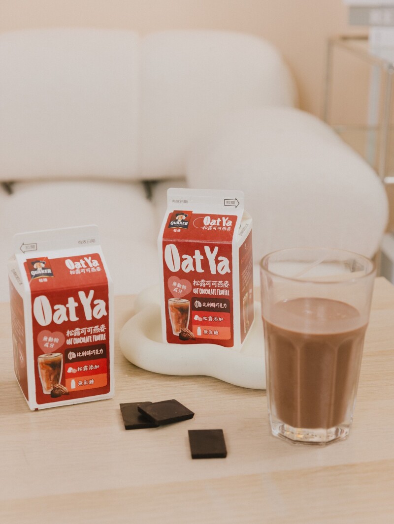 紀卜心一喝秒成鐵粉！超商巧克力大賞最受矚目話題新品「桂格Oat Ya松露可可燕麥」，絕對是秋冬最不能錯過的暖心元氣飲品！