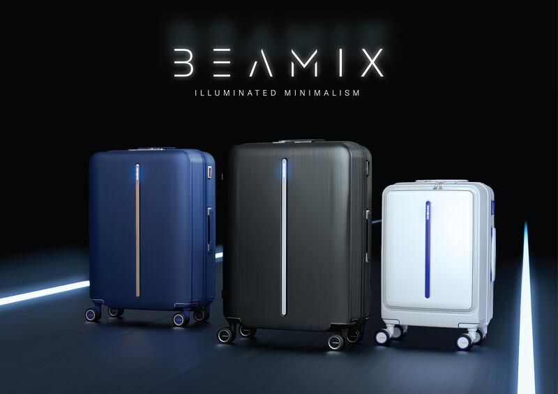 Samsonite推出BEAMIX智能行李箱！指紋辨識就能開鎖，再也不怕忘記密碼