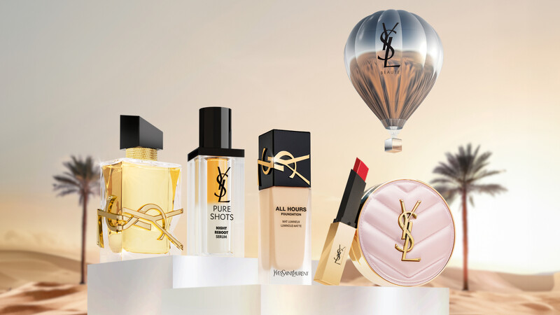 跟著YSL來場盛夏時尚獵遊冒險！盡情享受官網獨家高奢禮讚，618一日獨賣 #粉圓管 一抹透光唇，從白天美到深夜偷心獵豔絕對是你勝出！