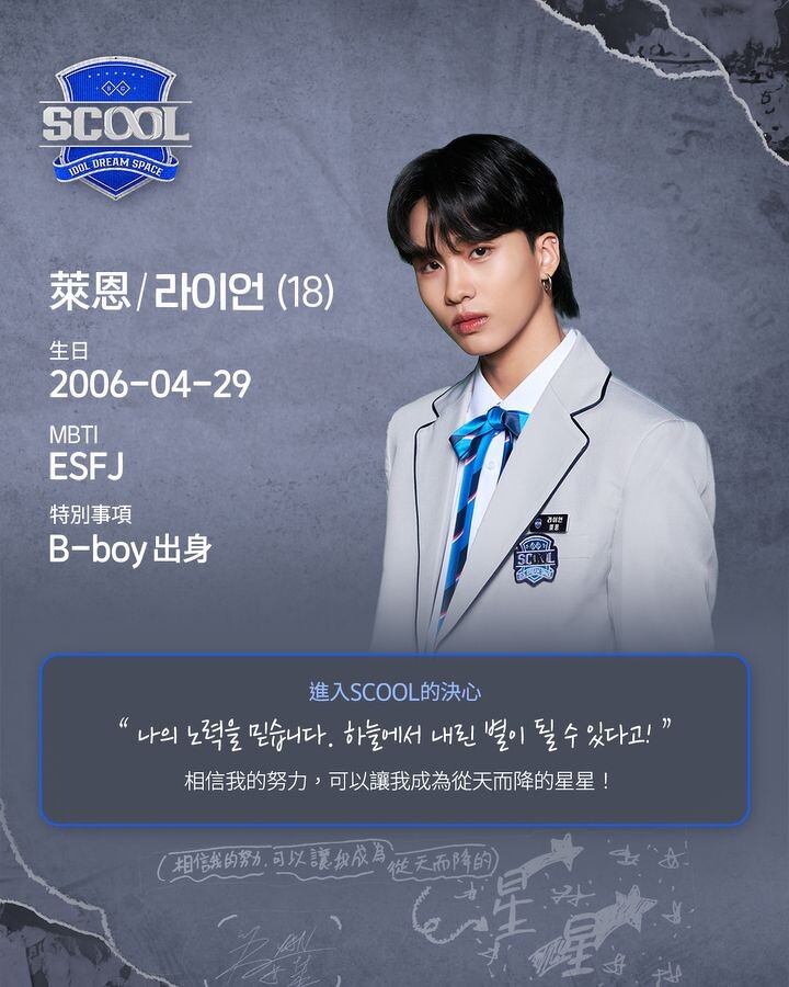 《SCOOL》台韓男團選秀40位男孩一次看！SJ銀赫和GFRIEND YUJU都是導師