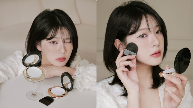 2025春夏，日系#大人感無垢肌最令人動心～SUQQU獻上最強定妝蜜粉餅，粗暗臉秒變仙女肌！林嫺試妝給滿分，從無垢肌底到眼頰唇都超喜歡！