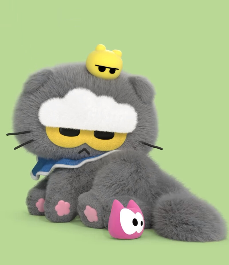 GD愛貓Zoa要出道了！新聯名「ZO&FRIENDS」快閃店台灣站8月登場，超萌玩偶太想收