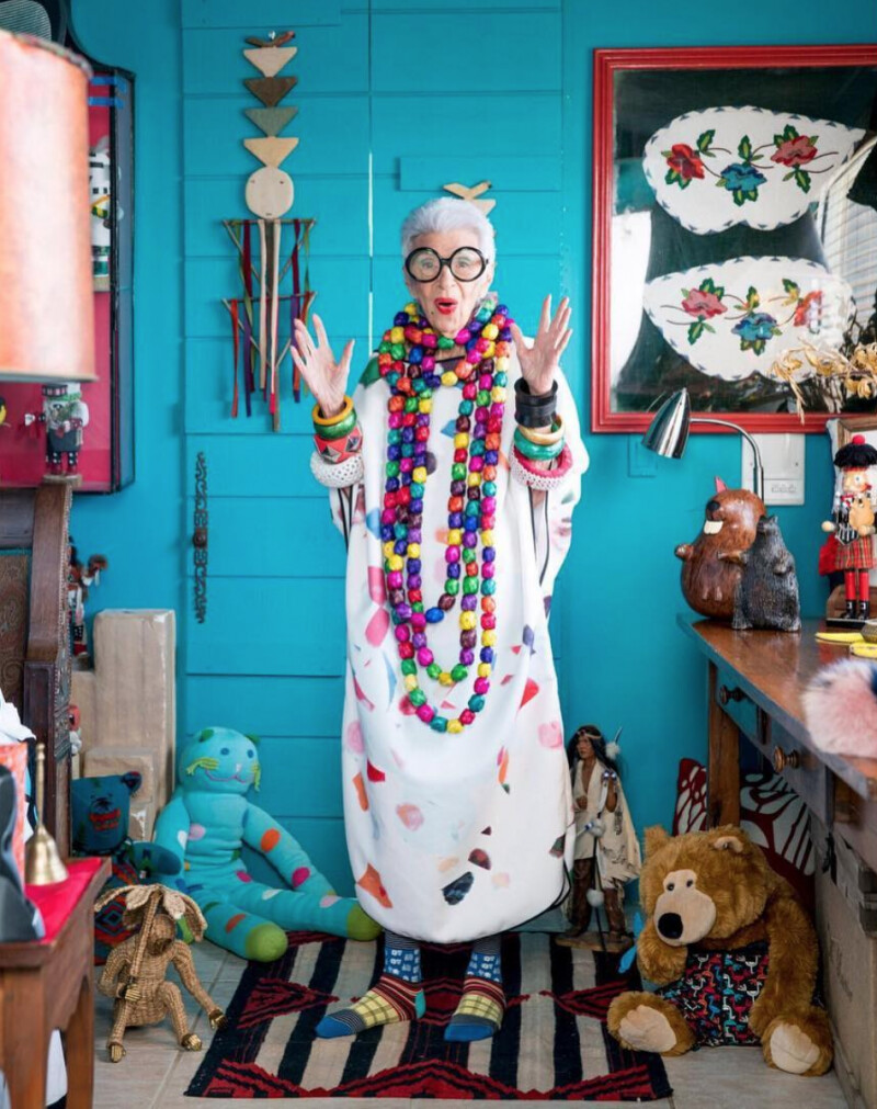 世界上最老的年輕人Iris Apfel :「多即是好，少很無聊。」