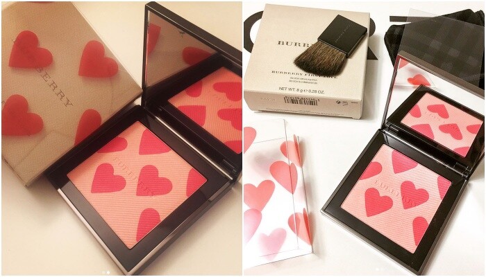 少女魂再次被燃起！Burberry限量版愛心腮紅，為2017夏季帶來怦然心動的戀愛氣息！