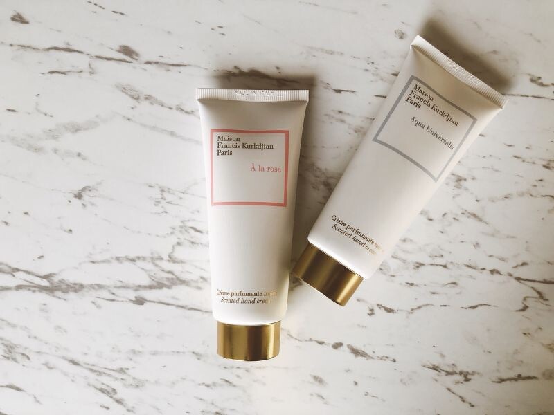 一走動就能飄散出的玫瑰香氣太迷人！MFK Maison Francis Kurkdjian 推出身體保養油、髮香噴霧與護手霜