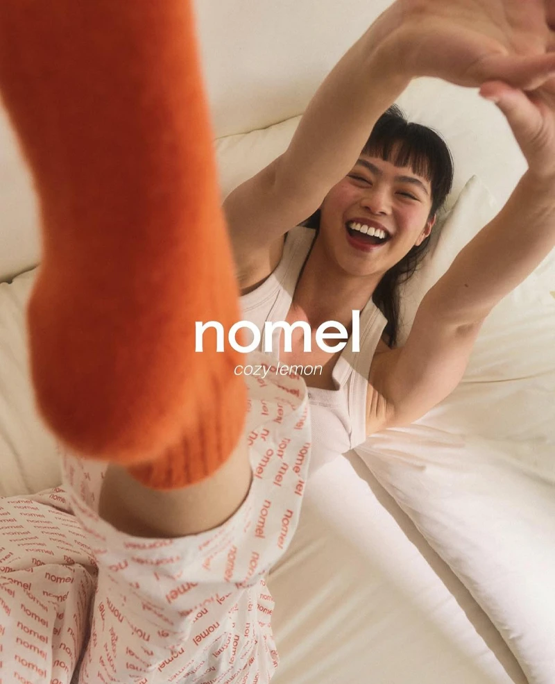 nomel全新服飾支線和保養品一樣純粹舒適！首波5個單品讓人愛上橘色魅力